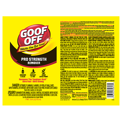 Goof Off Product Listing