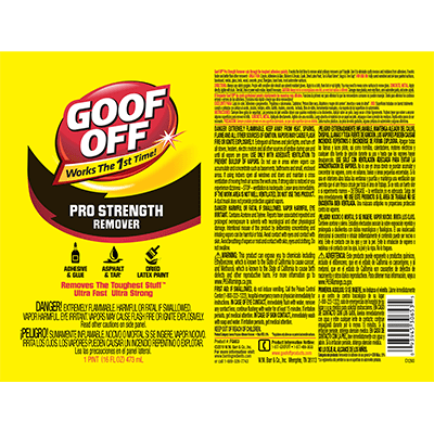 Goof Off Product Listing